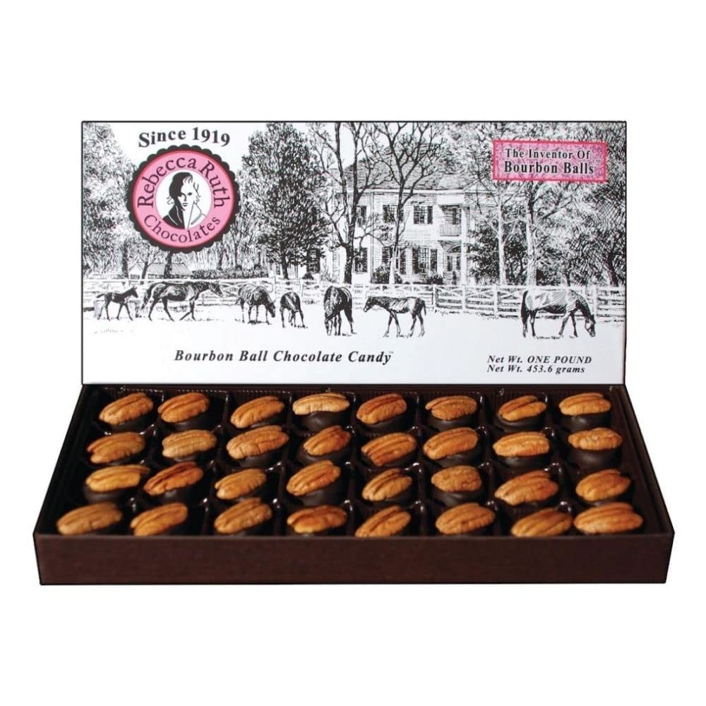 32pc Rebecca-Ruth Bourbon Balls Chocolates (16 oz) - Walmart.com
