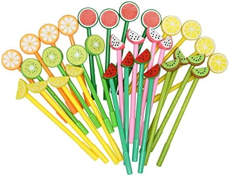 32pcs Cute Novelty Watermelon Gel Ink Pens Cartoon Writing Pens 0.5 mm ...
