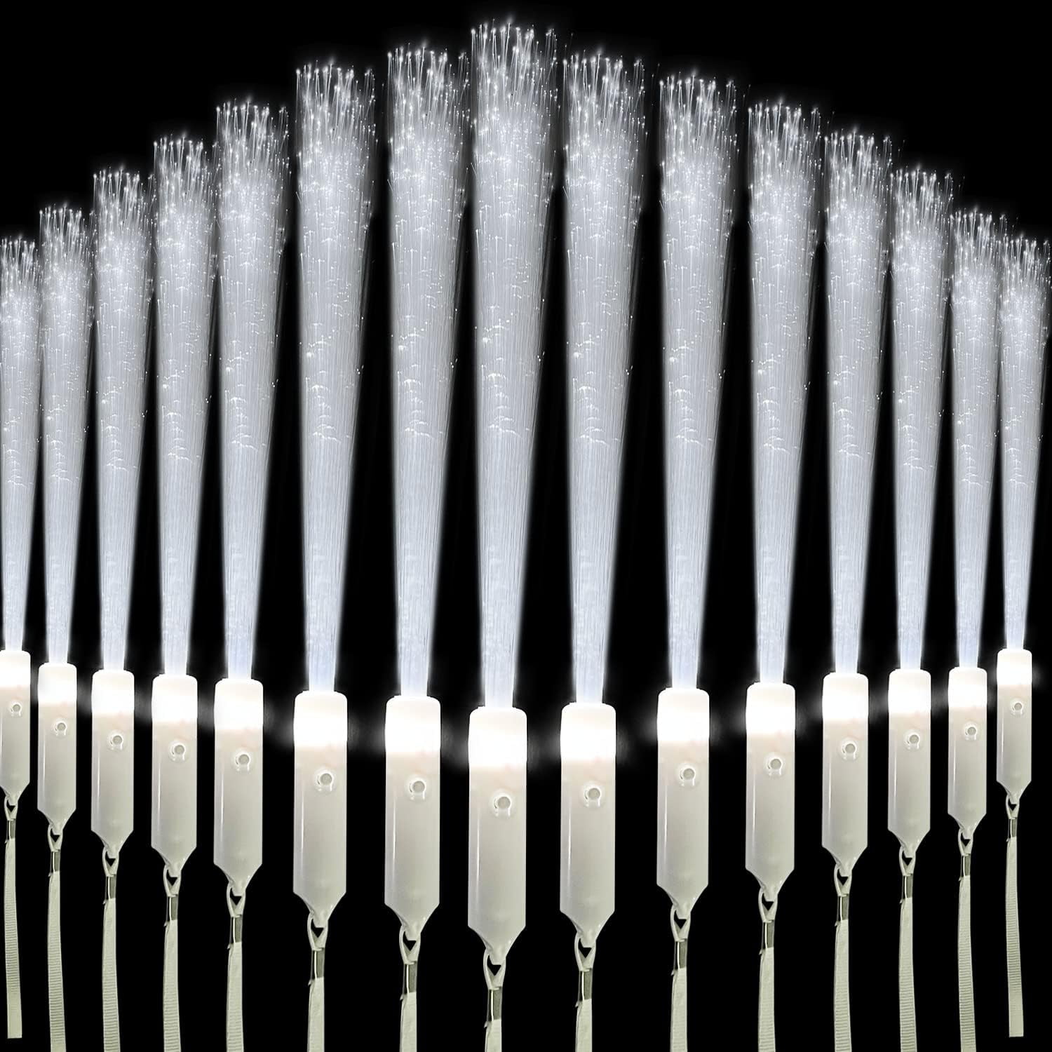 32pcs Glow Sticks LED Light up Wedding Wands, 3 Flashing Modes Glow in ...