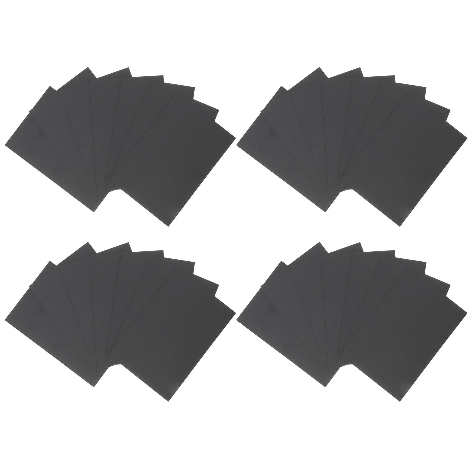32pcs Magnetic Garage Door Windows Decorative Black Window Decals for ...