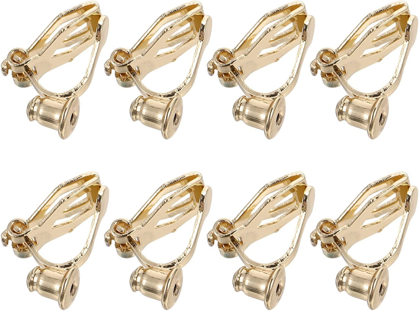 32pcs Open Safe Ears Golden Handmade Flat Triangle Tool Backs Material ...