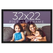 15x40 Frame Black Passaggi Solid Wood Picture Frame Width 1.5 Inches ...