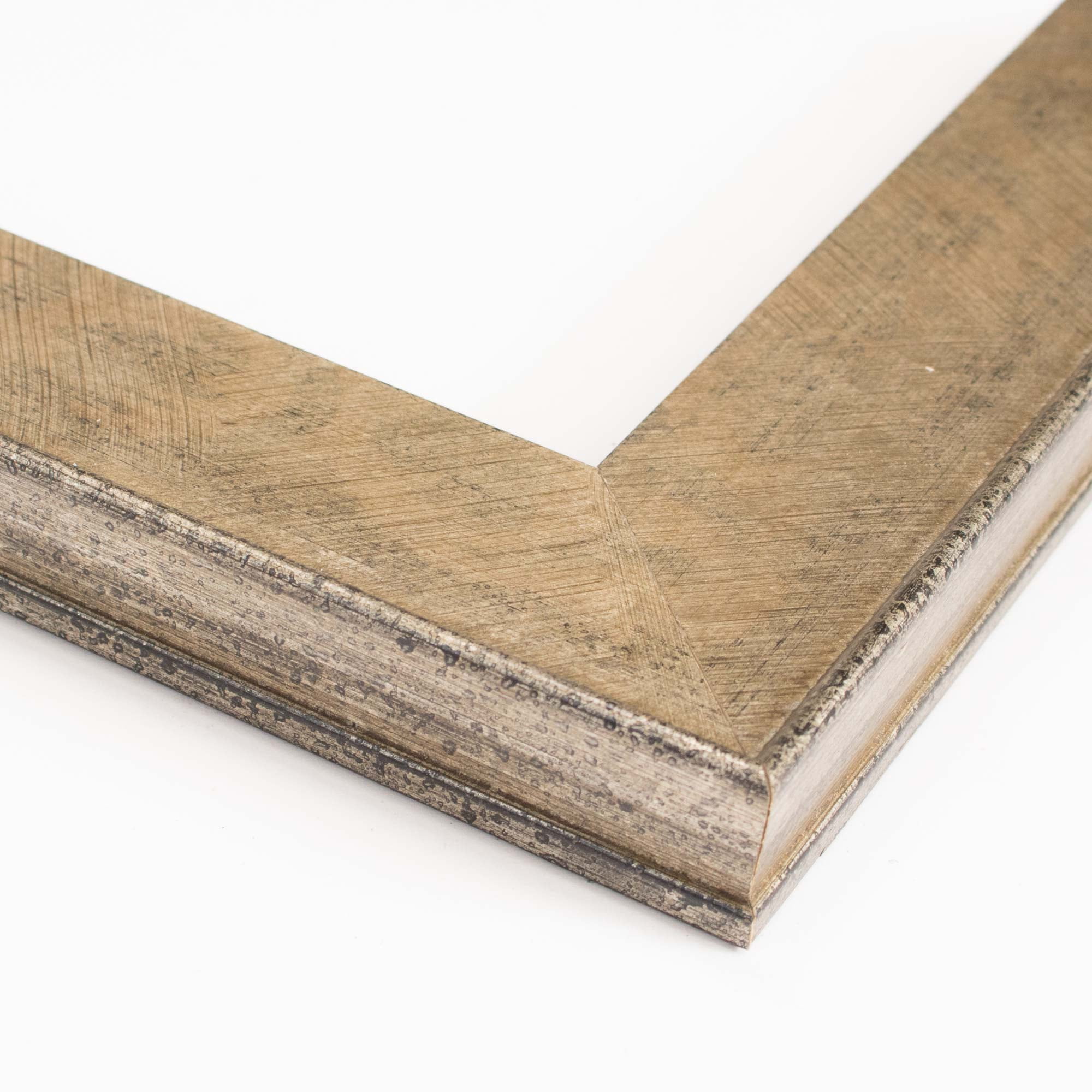 32x24 Frame Silver Solid Wood Picture Frame Width 1.75 Inches ...