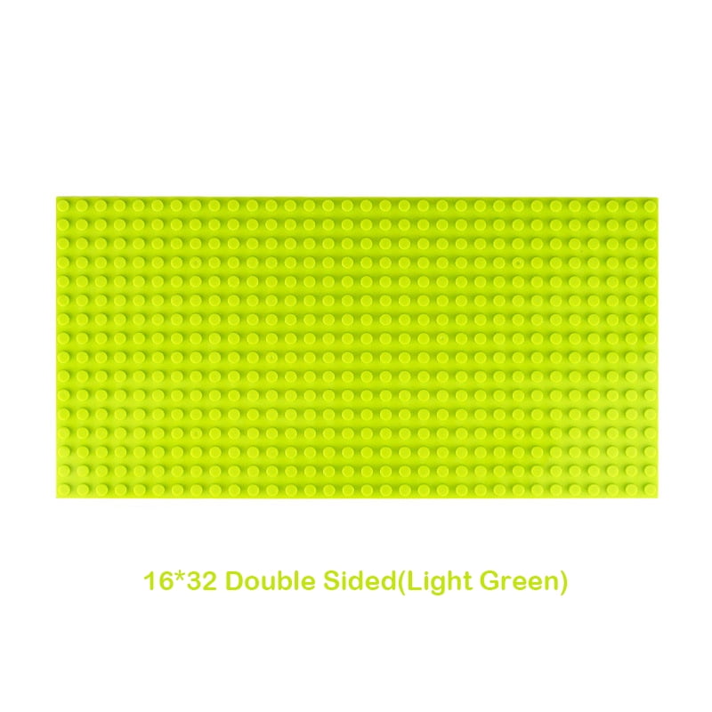 32x32 32x16 Dots Double Sided Baseplate for Building Brick 16x16 City ...