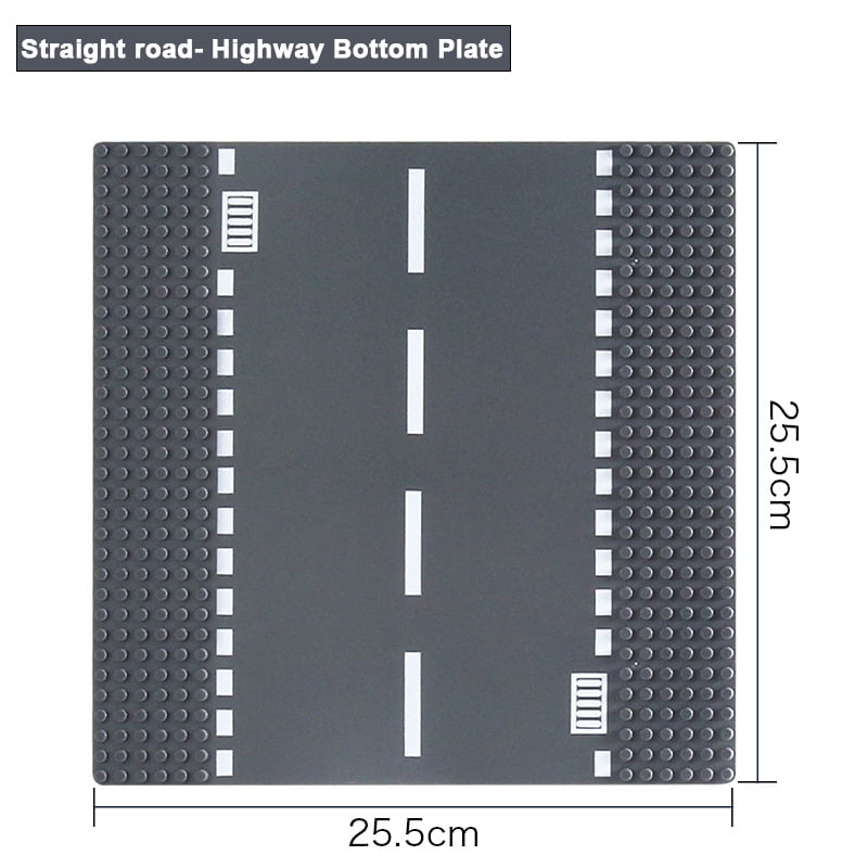 32x32 Classic Road Building Blocks Set City View Traffic Construction ...