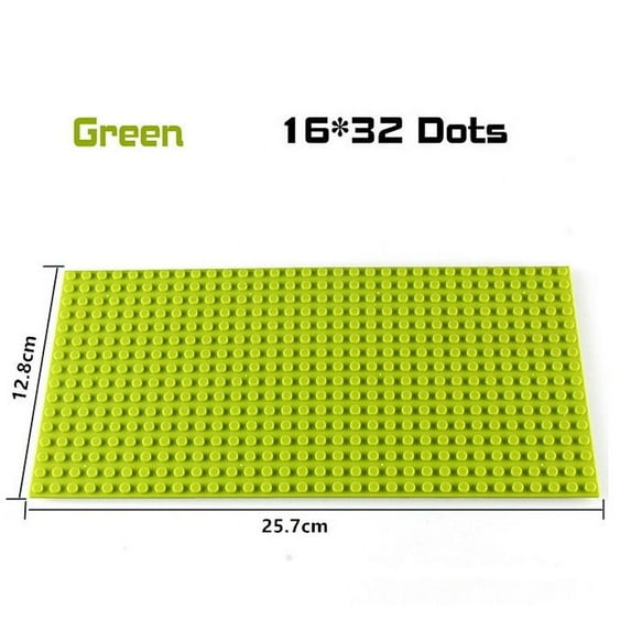 32x32x16x16 Dots Classic Base Plates MOC DIY Plastic Bricks Baseplates ...
