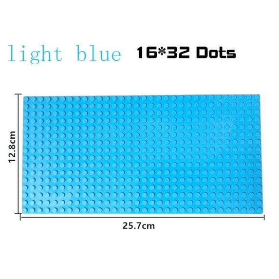 32x32x16x16 Dots Classic Base Plates MOC DIY Plastic Bricks Baseplates ...
