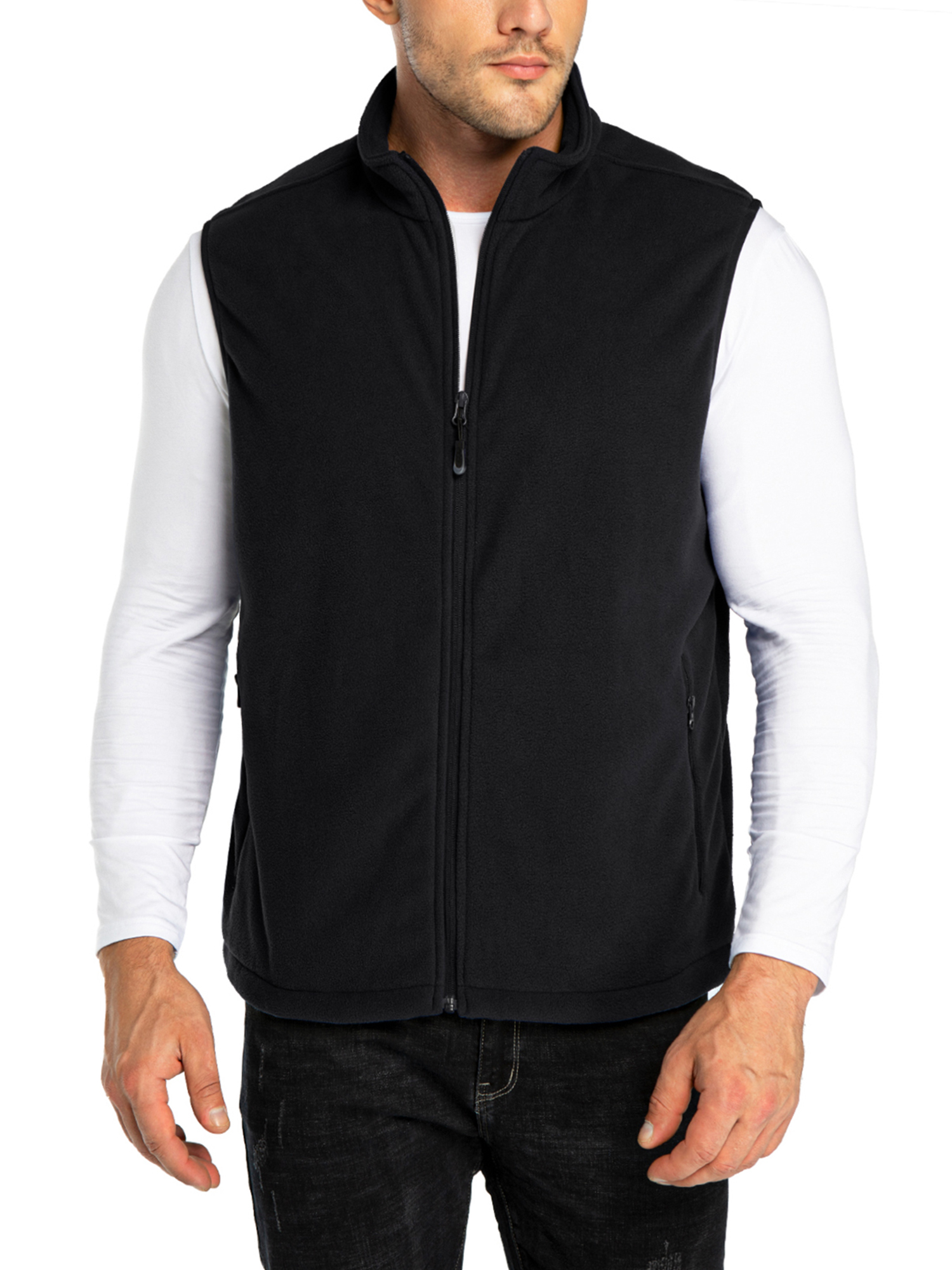 Alpine Swiss Mens Down Alternative Vest Jacket Lightweight Packable ...