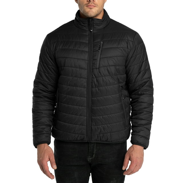 33,000ft Men's Puffer Jacket Lightweight Packable Winter Jacket ...