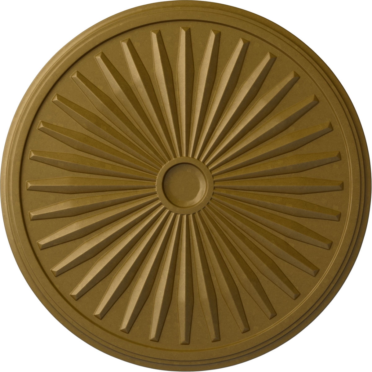 33 1/8"OD x 3 1/2"ID x 1 3/8"P Leandros Ceiling Medallion (Fits ...