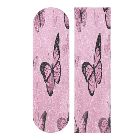 33.1"x9.1" PVC Anti-Slip Pad Skateboard Anti-Slip Pad with High-Density ...