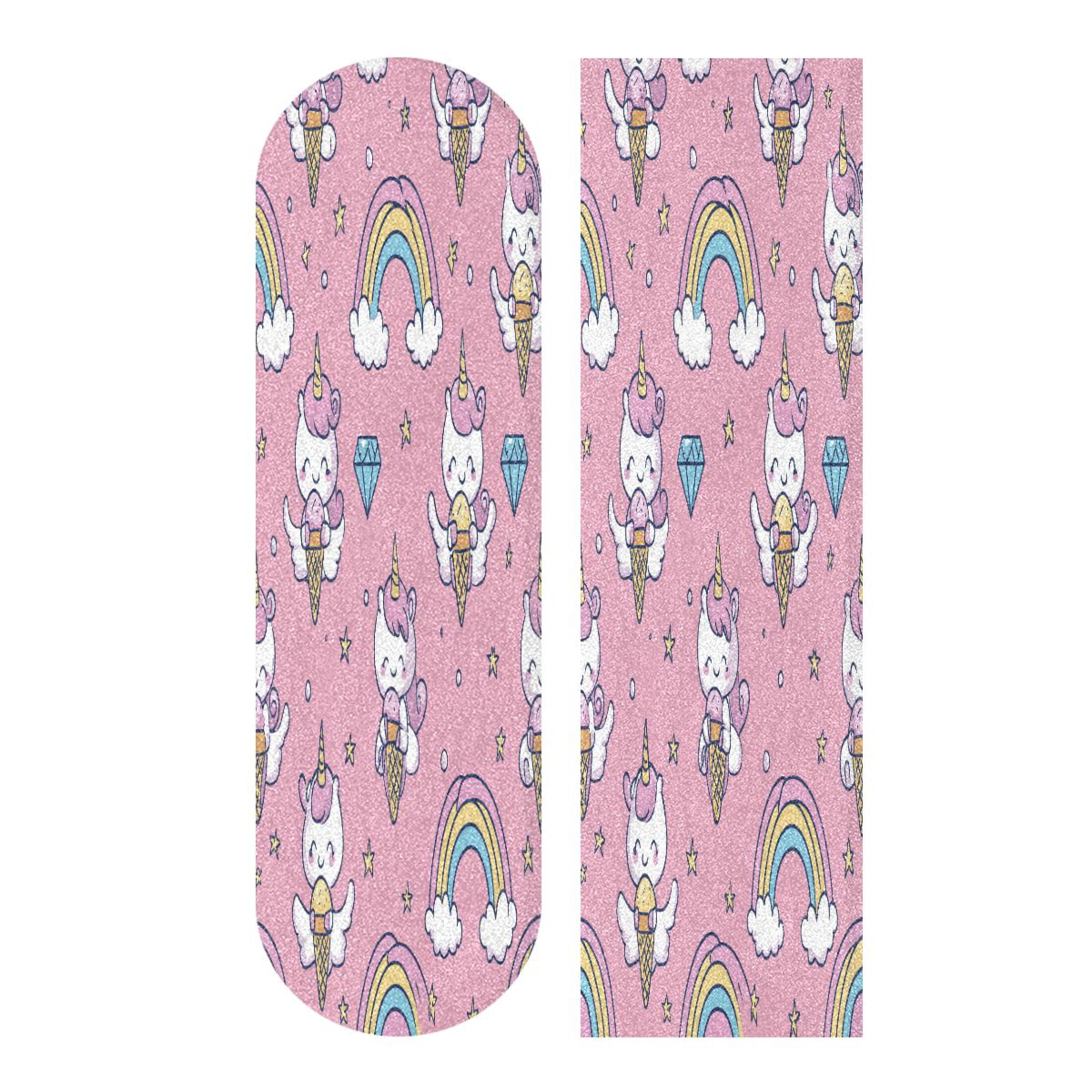 33.1"x9.1" PVC Anti-Slip Pad Skateboard Anti-Slip Pad with High-Density ...