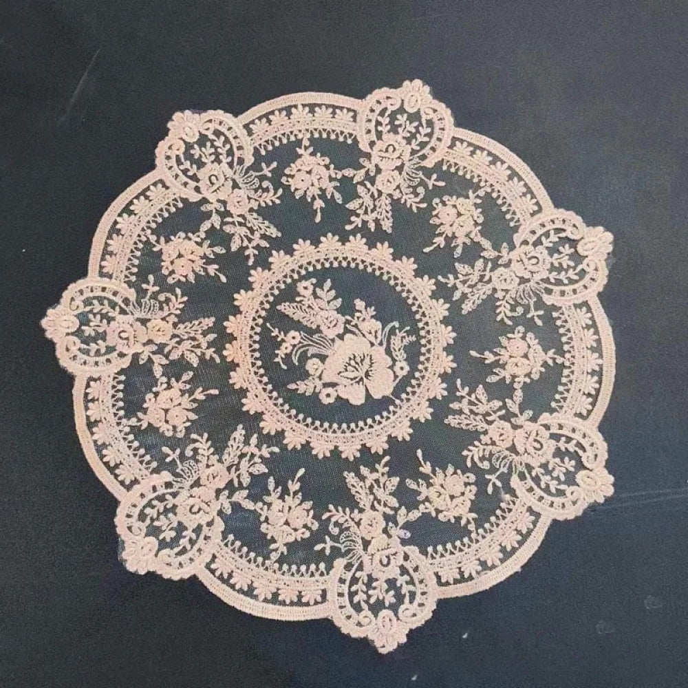 33/40/60cm Europe Retro Style Table Mat Beautiful Pattern Romantic ...