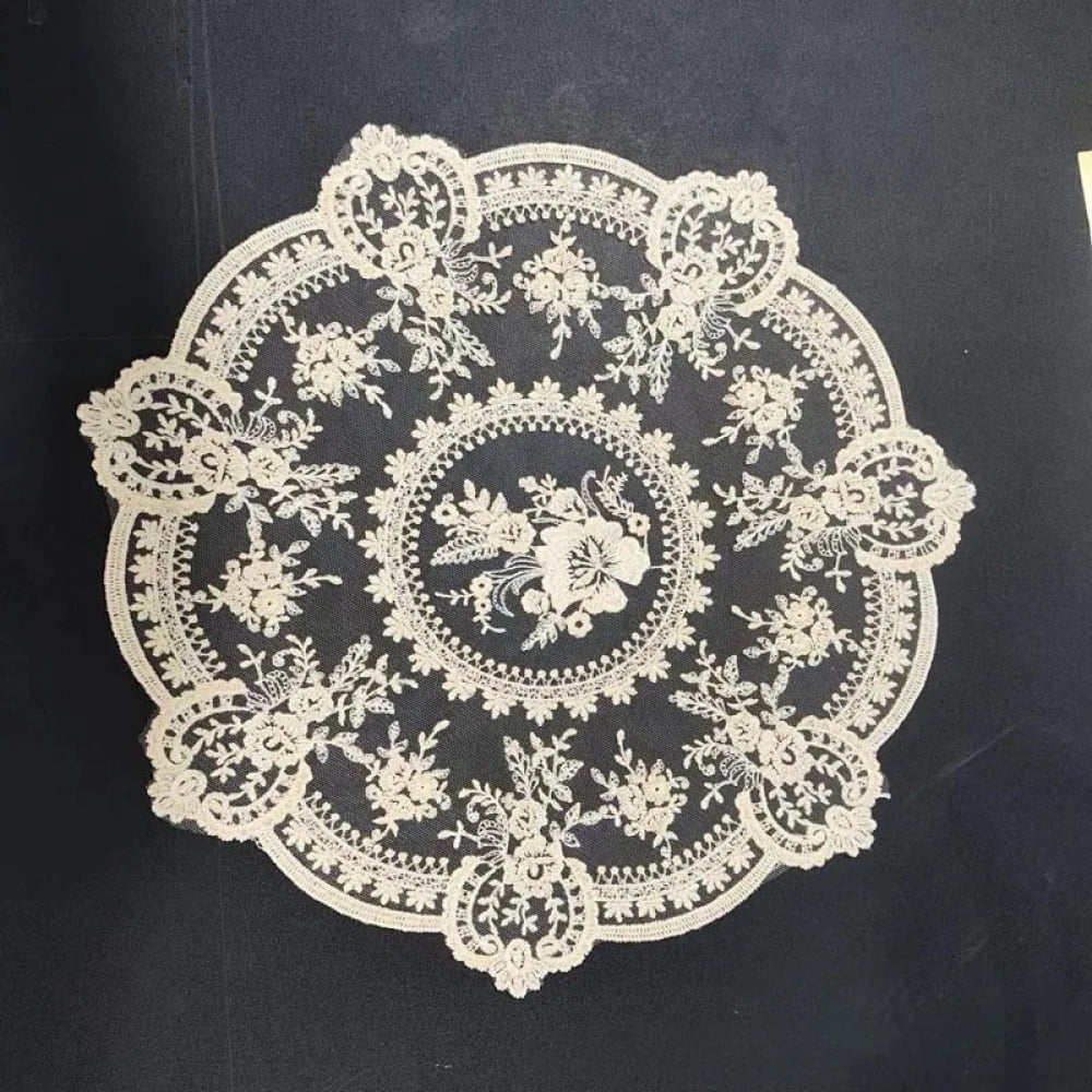 33/40/60cm Europe Retro Style Table Mat Beautiful Pattern Romantic ...