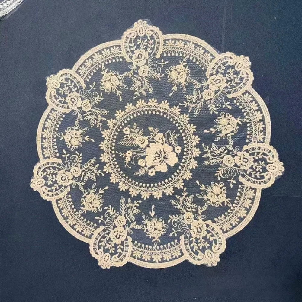 33/40/60cm Europe Retro Style Table Mat Beautiful Pattern Romantic ...