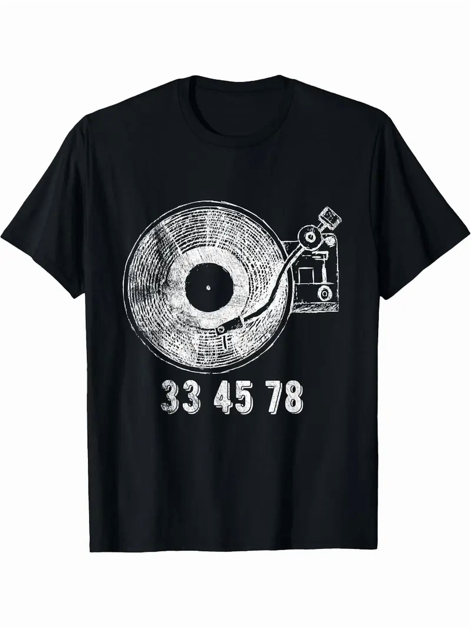 33 45 78 - Vinyl Records Music Lover Record Collector T-Shirt 180G ...
