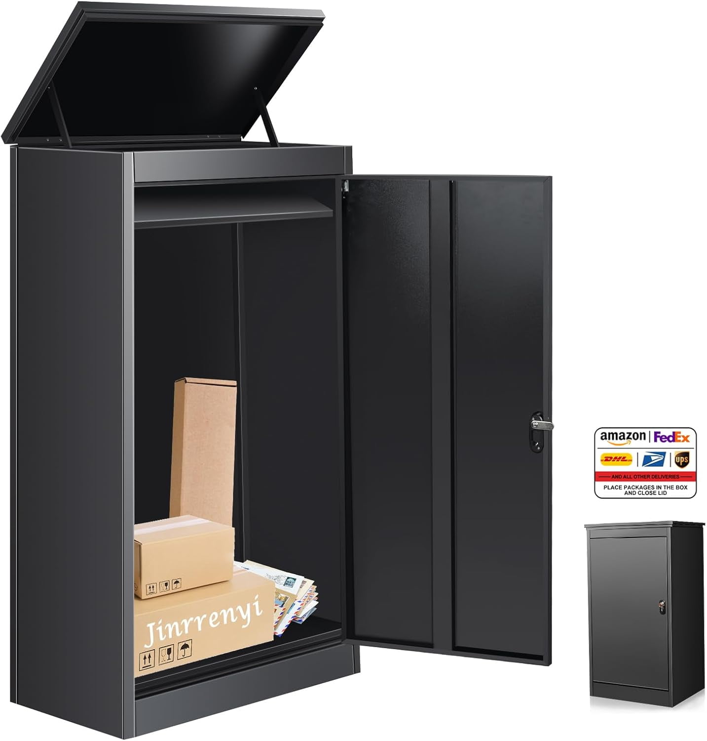 33.5Inch Express Package Delivery Box for Outside, Ultra Large Parcel ...