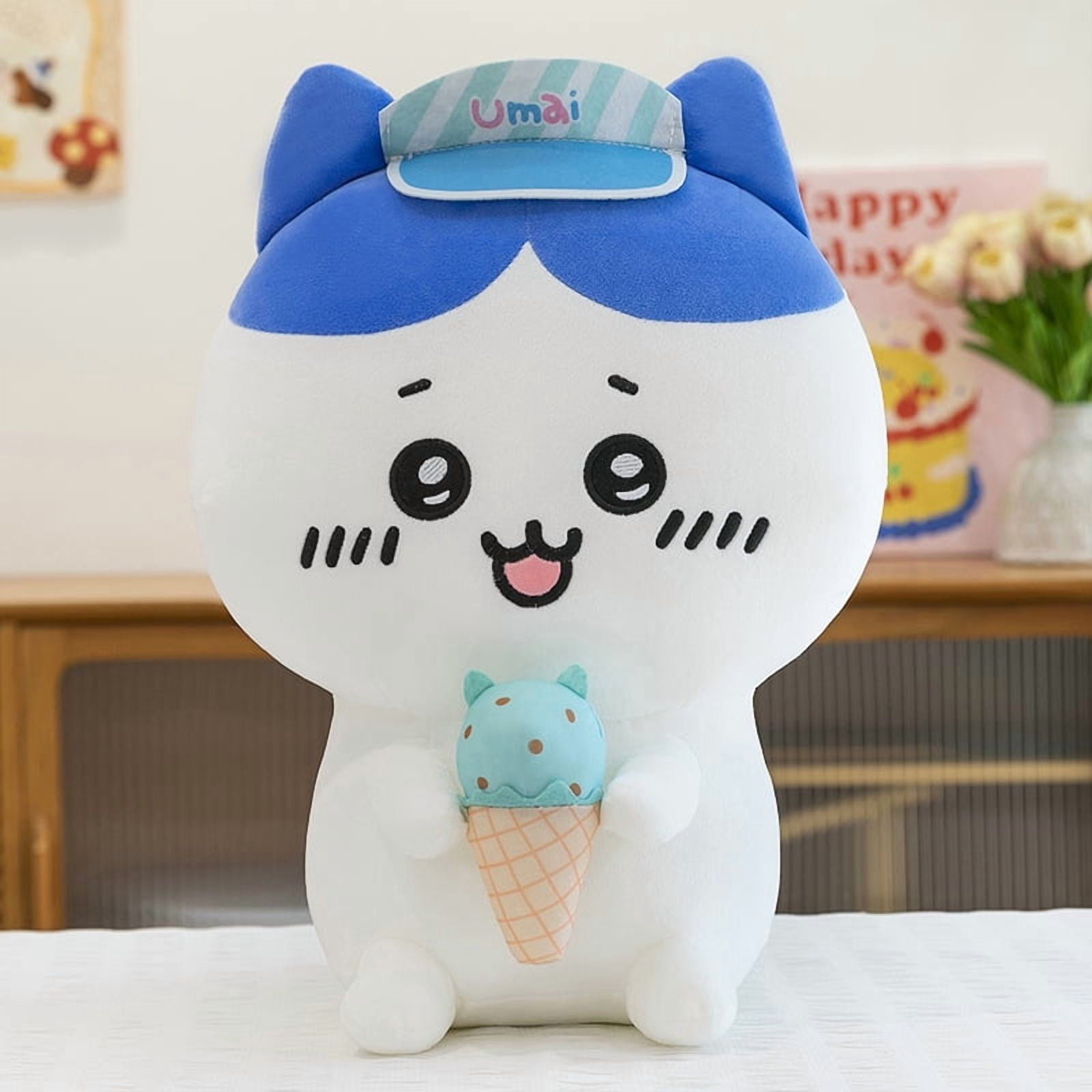 33/65cm Cute Cartoon Kawaii Chiikawa Ice Cream Hachiware Usagi Plush ...