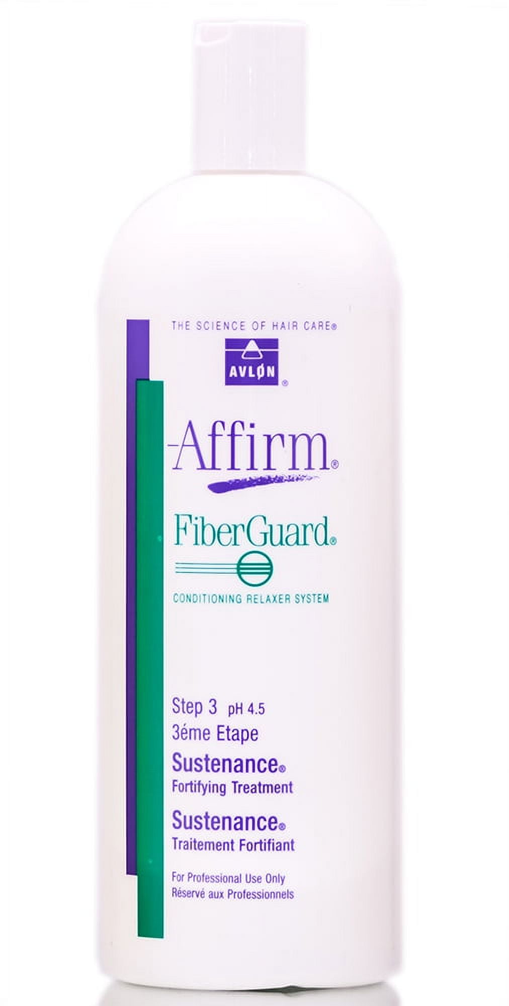{33.8 oz} Avlon Affirm FiberGuard Step 3 Sustenance Fortifying ...