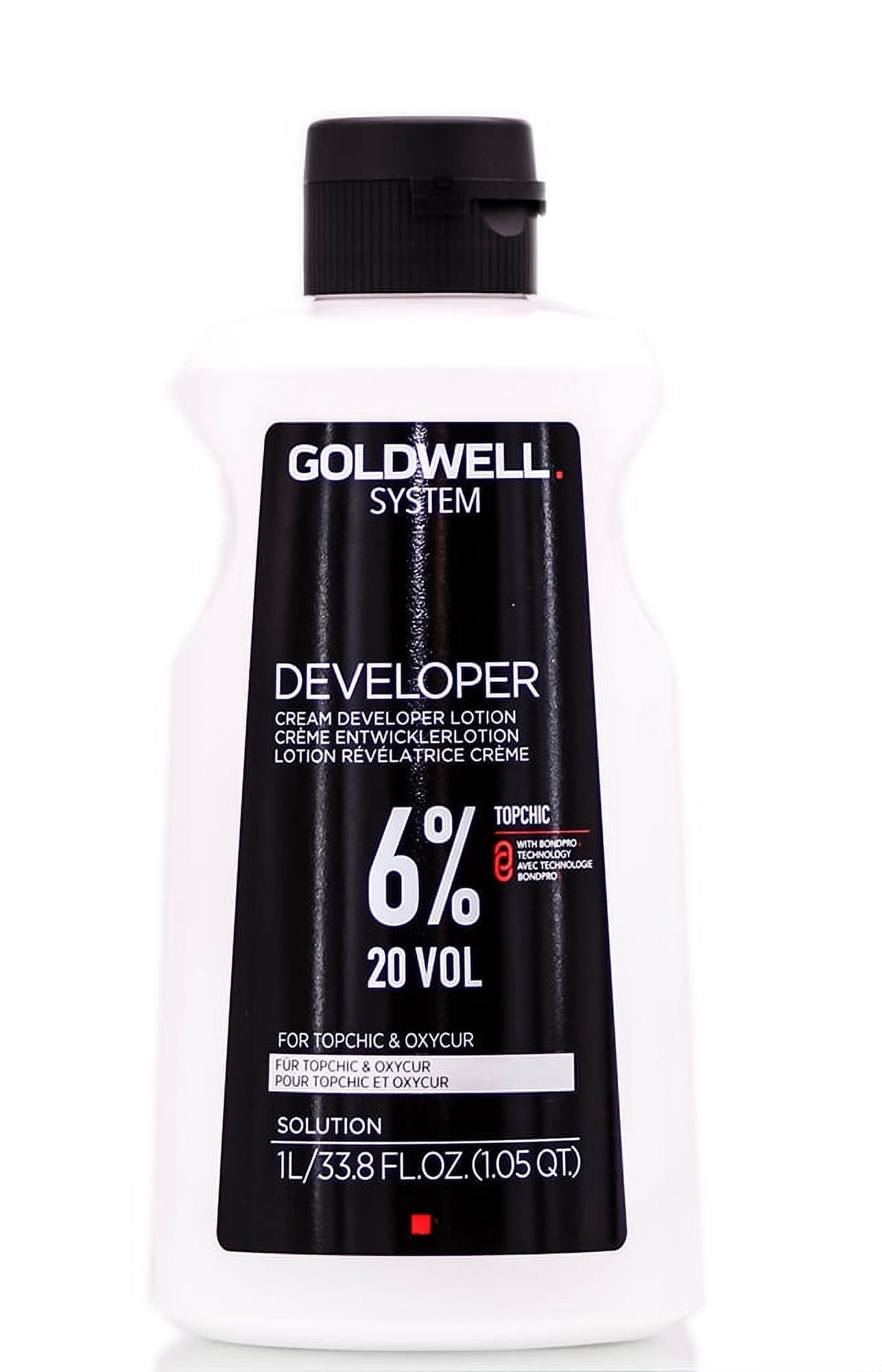 33.8 oz , Goldwell System Cream Developer Lotion (For Topchic & Oxycur ...