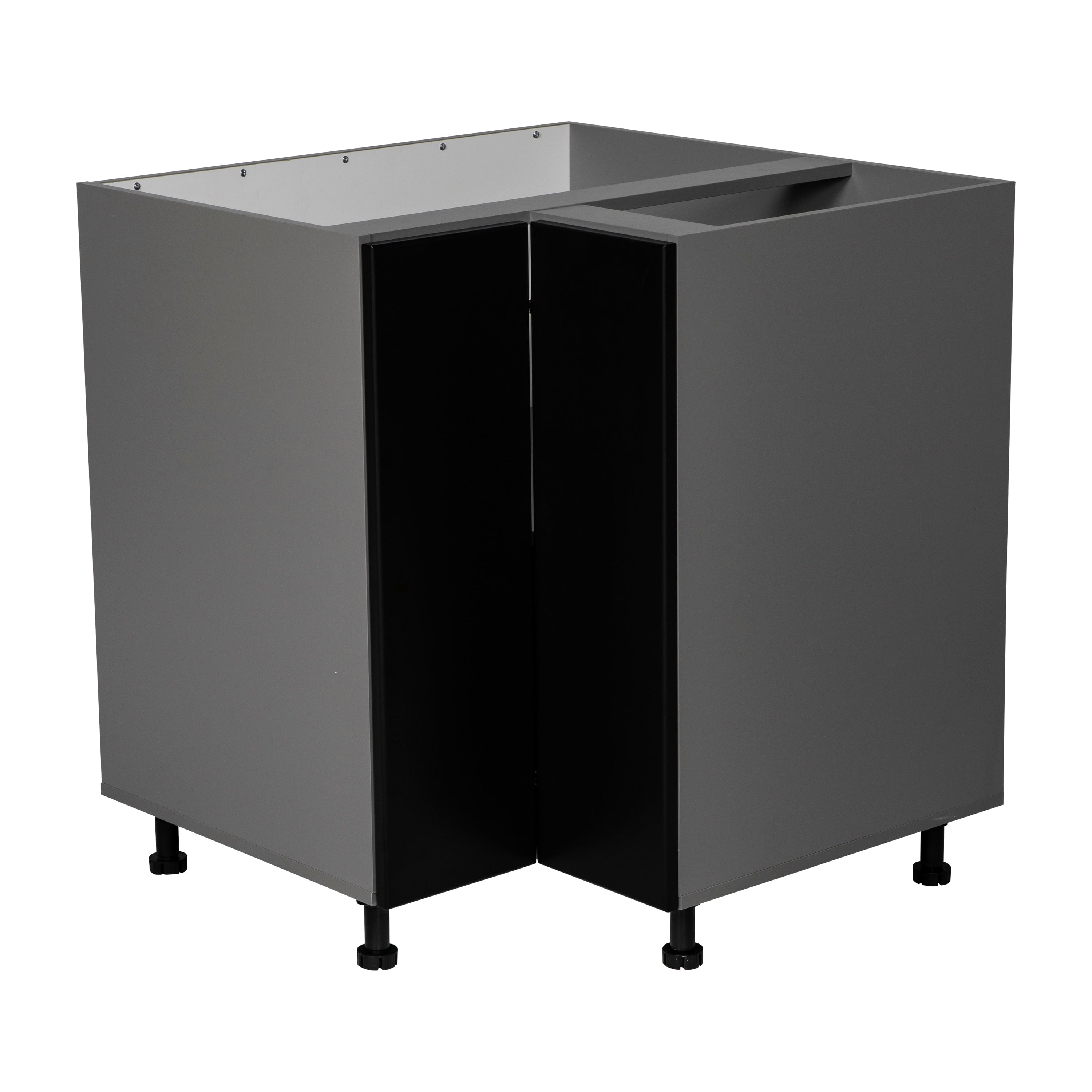 33" Base Easy Reach-Double Door-with Black Matte door - Walmart.com