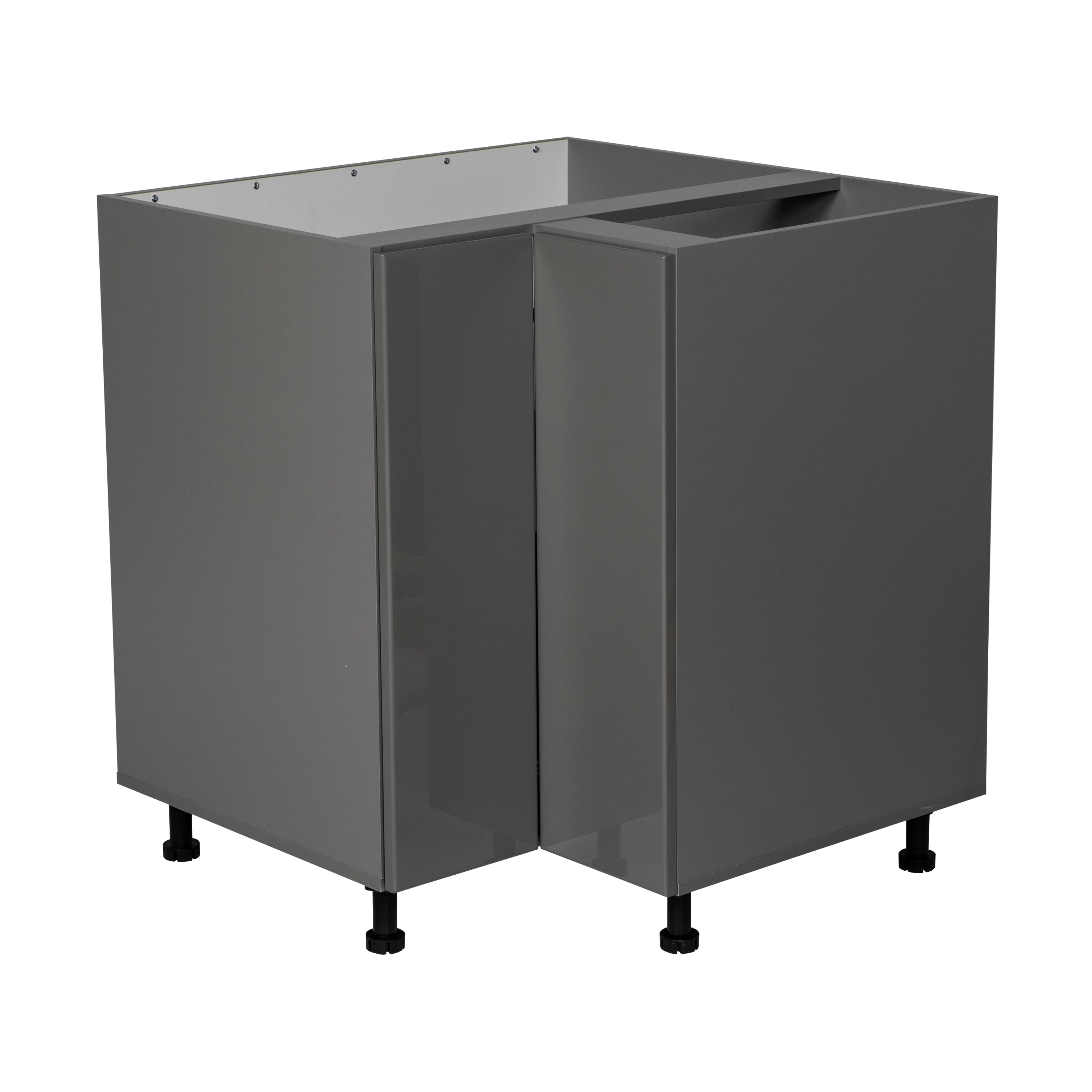 33" Base Easy Reach-Double Door-with Grey Gloss door - Walmart.com