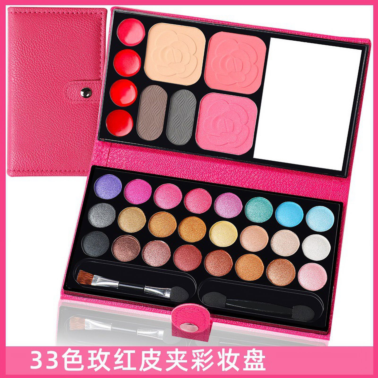 33 Colors Makeup Kit Eyeshadow Powder Blush Lipstick Pallets Long ...