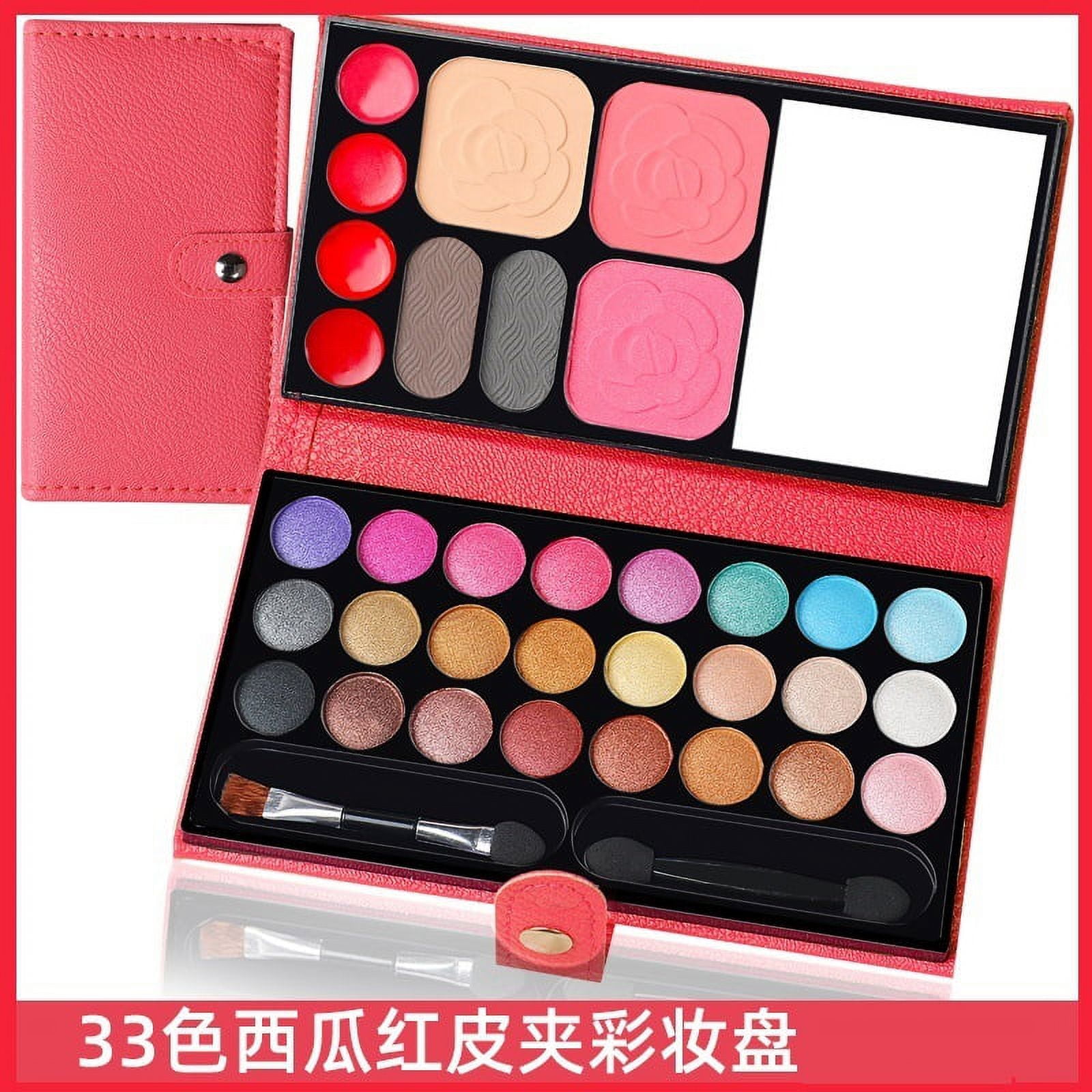 33 Colors Makeup Kit Eyeshadow Powder Blush Lipstick Pallets Long ...