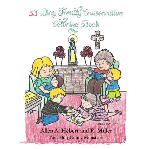 33 Day Family Consecration Coloring Book - Walmart.com