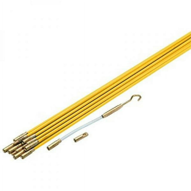 33' Electric Fiberglass Wire Pull Rods Fish Tape - Walmart.com
