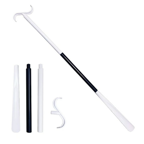 33" Extendable Dressing Aid Stick with Detachable Shoe Horn & Sock ...