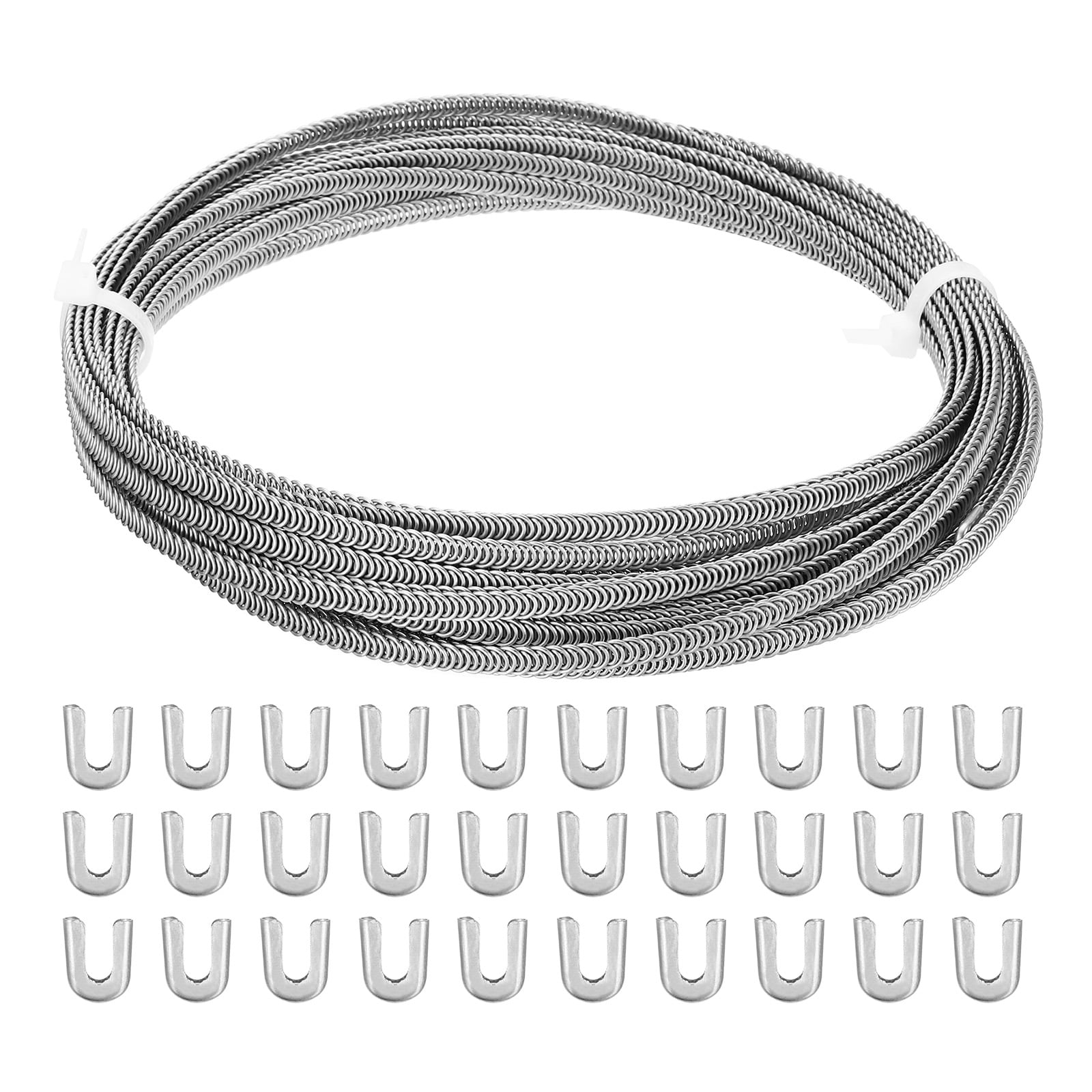 33ft Stainless Corset Boning Spiral Steel Metal Boning With 30 Steel ...