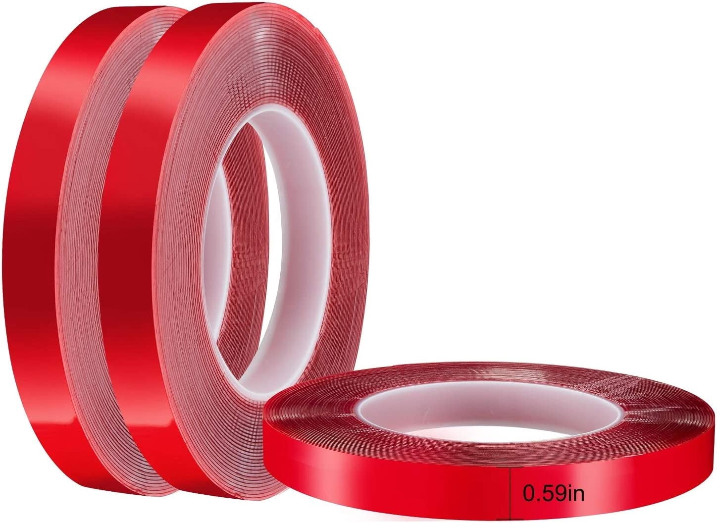 33 Feet Acrylic Double Sided Heavy Duty Mounting Tape (Pack of 3 ...
