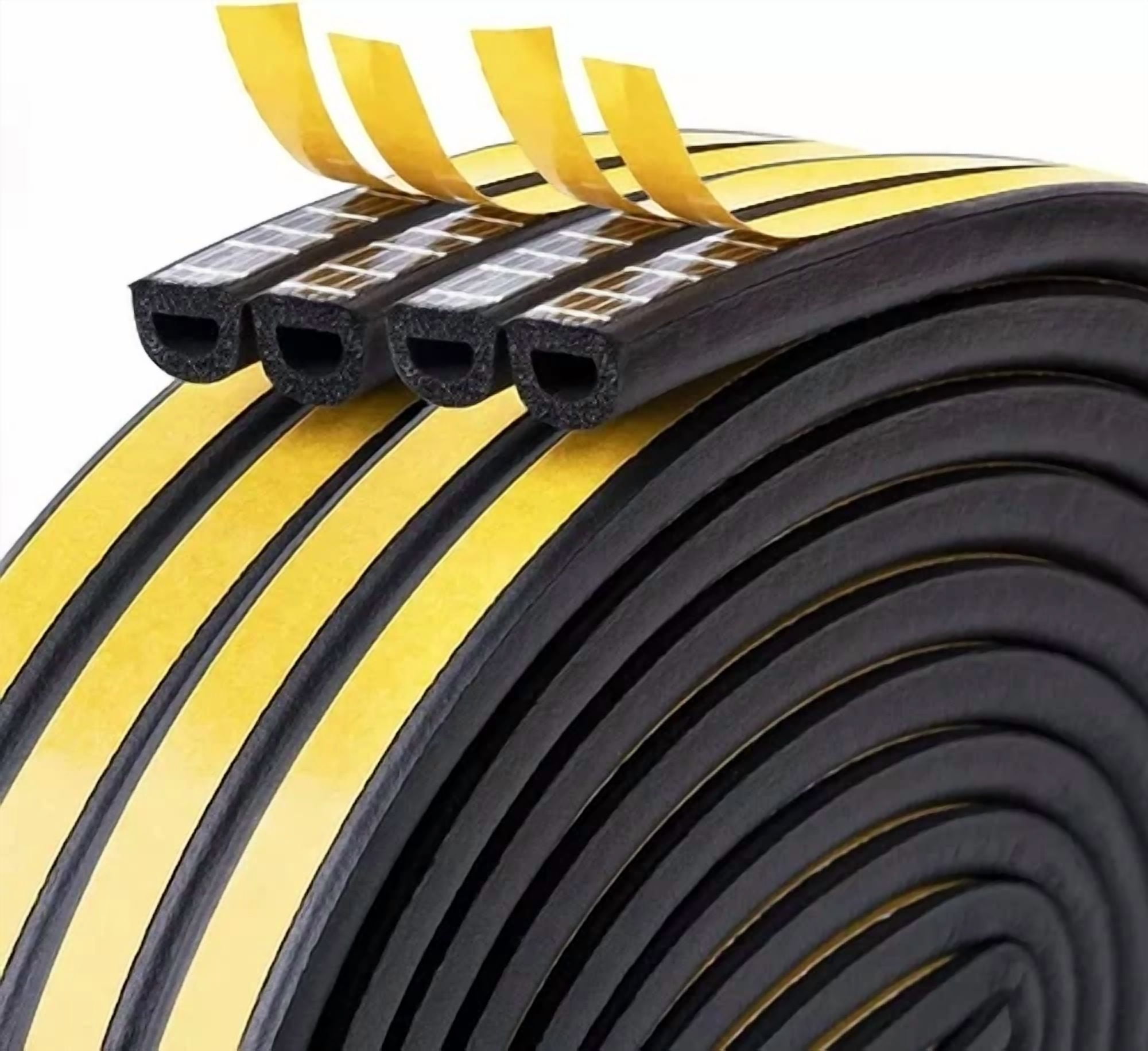 33 Feet Self Adhesive Door Seal Strip Window Stripping Weather Strips ...