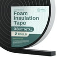 Home Intuition Self Adhesive Foam Weather Stripping Seal for Doors ...