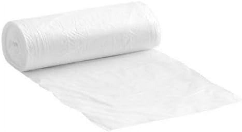 33 Gallon Clear Trash Bags, 500 Count Bulk, For Commercial Kitchen or ...