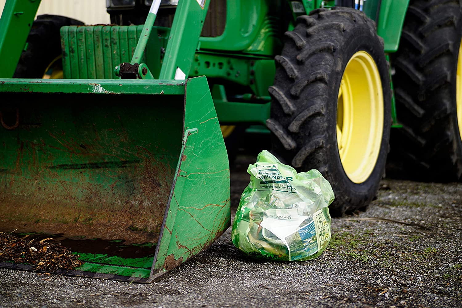 33 Gallon Trash Bags | 250 Count Bulk | ASTM D6954 Certified | Green ...