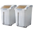 33 Liter / 50 lbs Rice Storage Container with Measuring Cup, BPA free ...