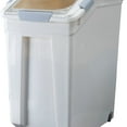33 Liter / 50 lbs Rice Storage Container with Measuring Cup, , For Rice ...