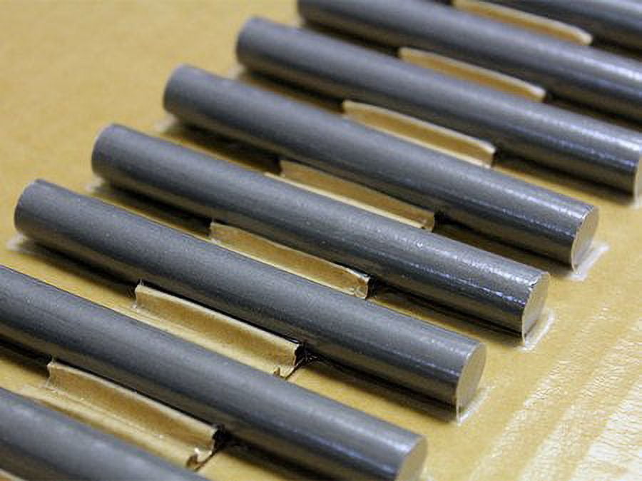 33 Material, RF Antenna Ferrite Rod, Diameter 0.375", Length 4", R33 ...