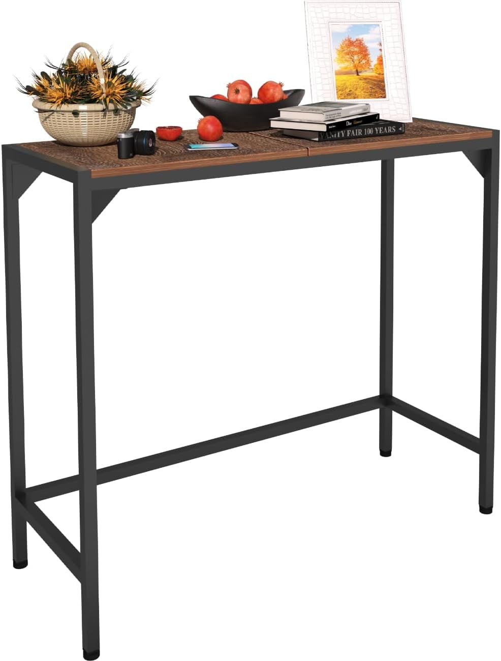33" Narrow Console Table, Sofa Table for Entryway, Couch Table ...