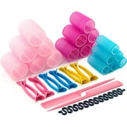 Velcro Rollers for Hair Set, Volume Boosting Hair Rollers for Women ...