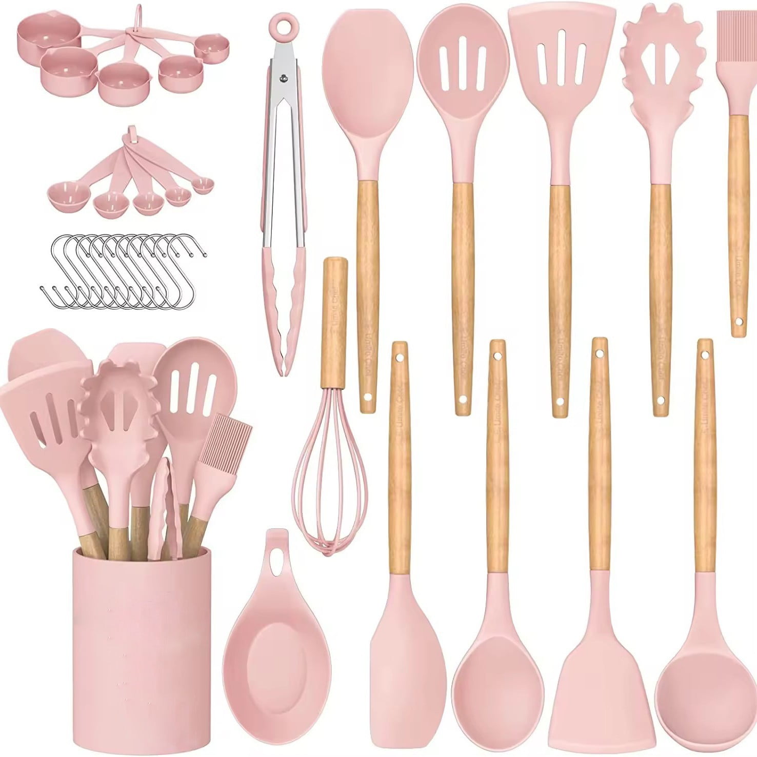 33-Piece Kitchen Utensil Set - Premium Kitchen Accessories For Cooking ...