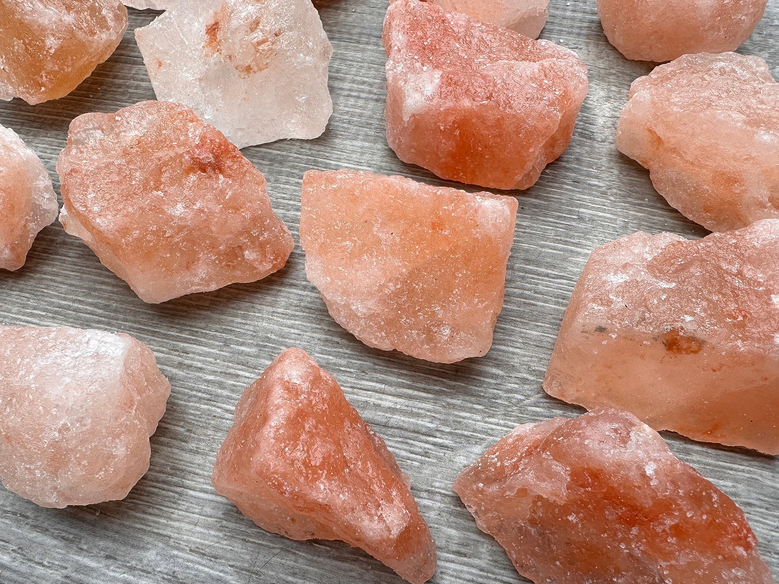 33 Pounds Natural Himalayan Salt Chunks, Large Himalayan Salt Rough ...