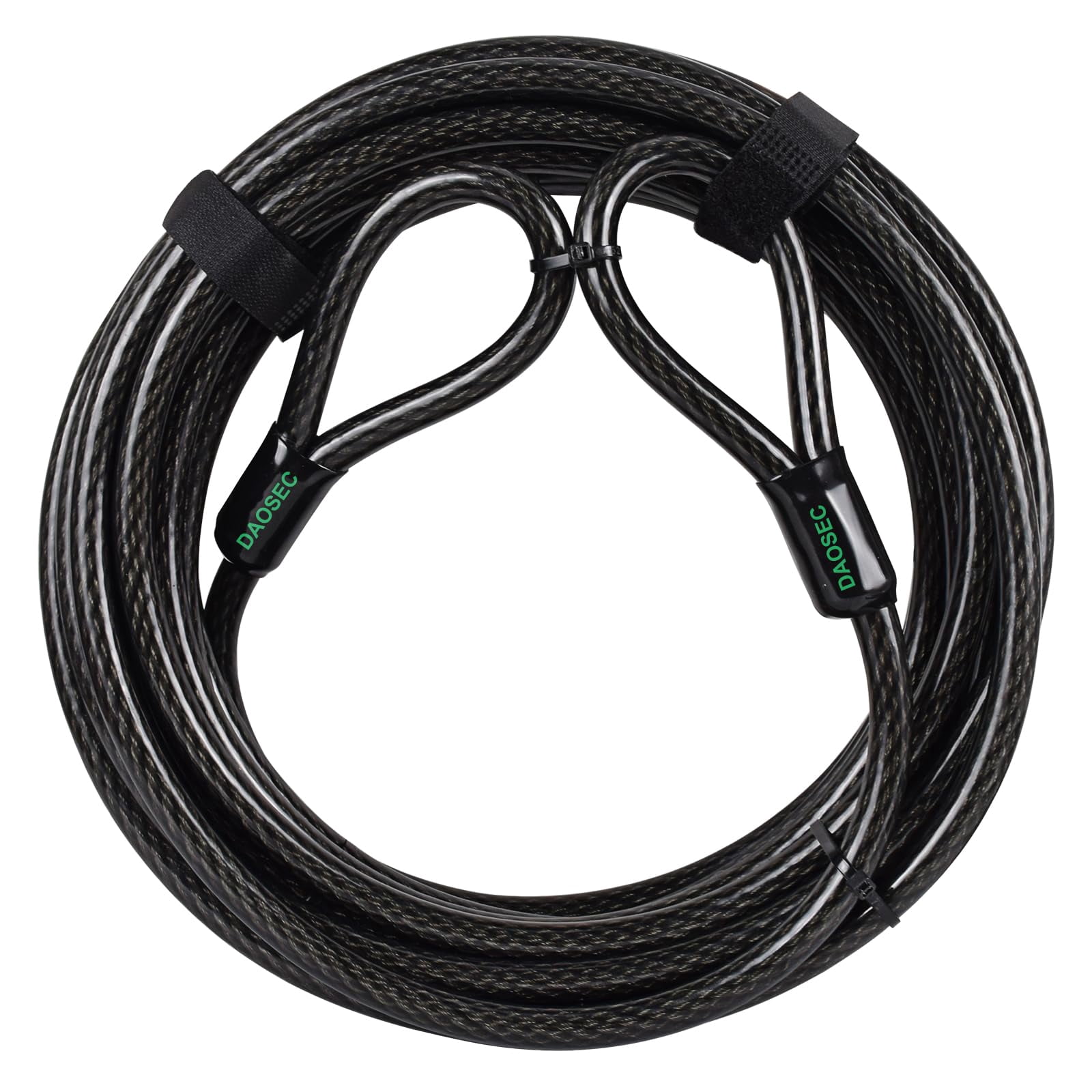 33 ft x 1/2" Heavy Duty Cut-Proof Security Cable | Flexible Vinyl ...
