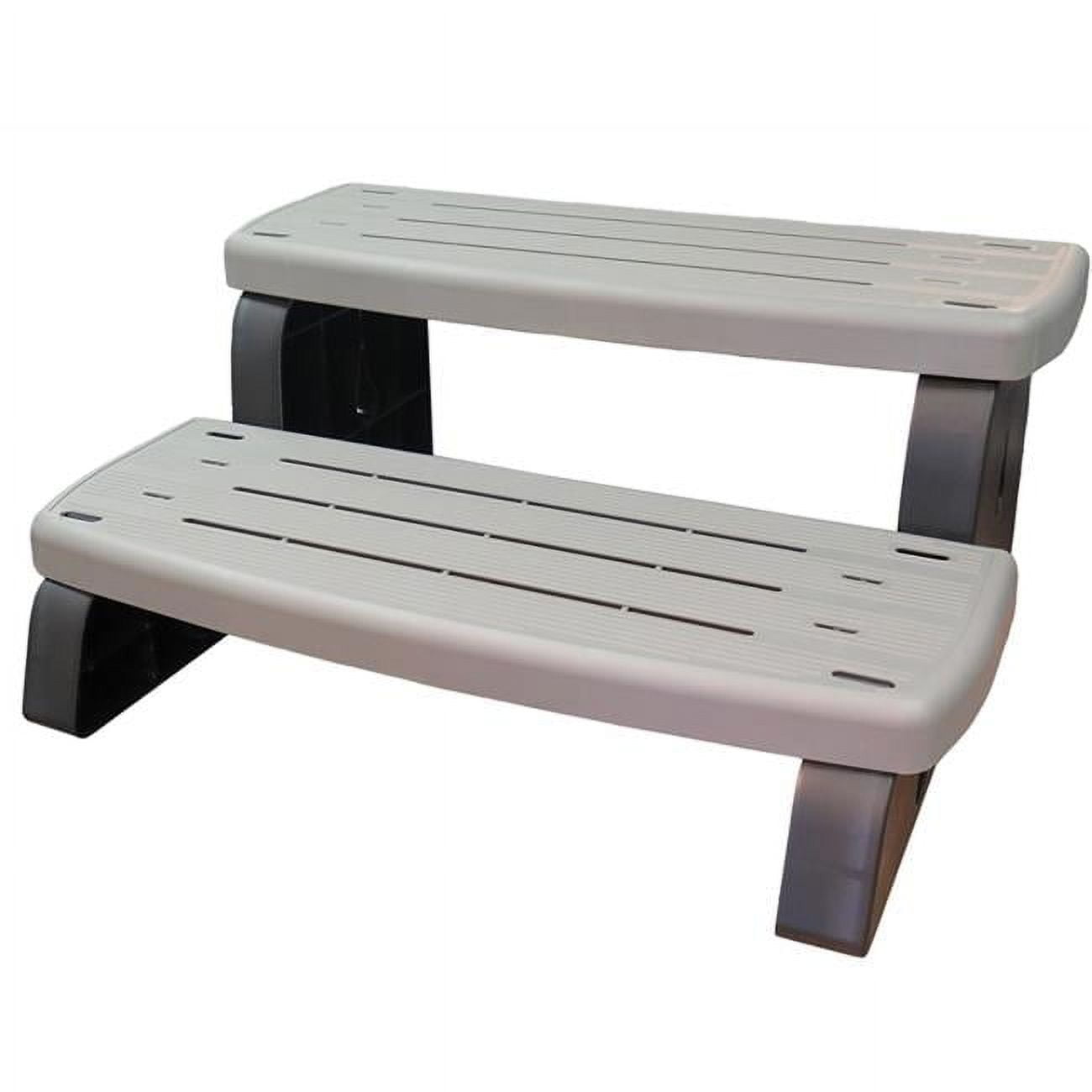 33 in. 2 Tiered Spa Step, Coastal Grey - Walmart.com