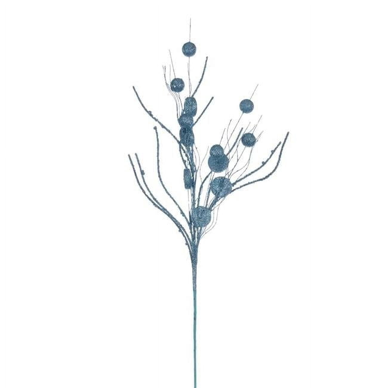 33 in. Baby Blue Ball & Coin Twig Spray, 6 Piece - Pack of 36 - Walmart.com