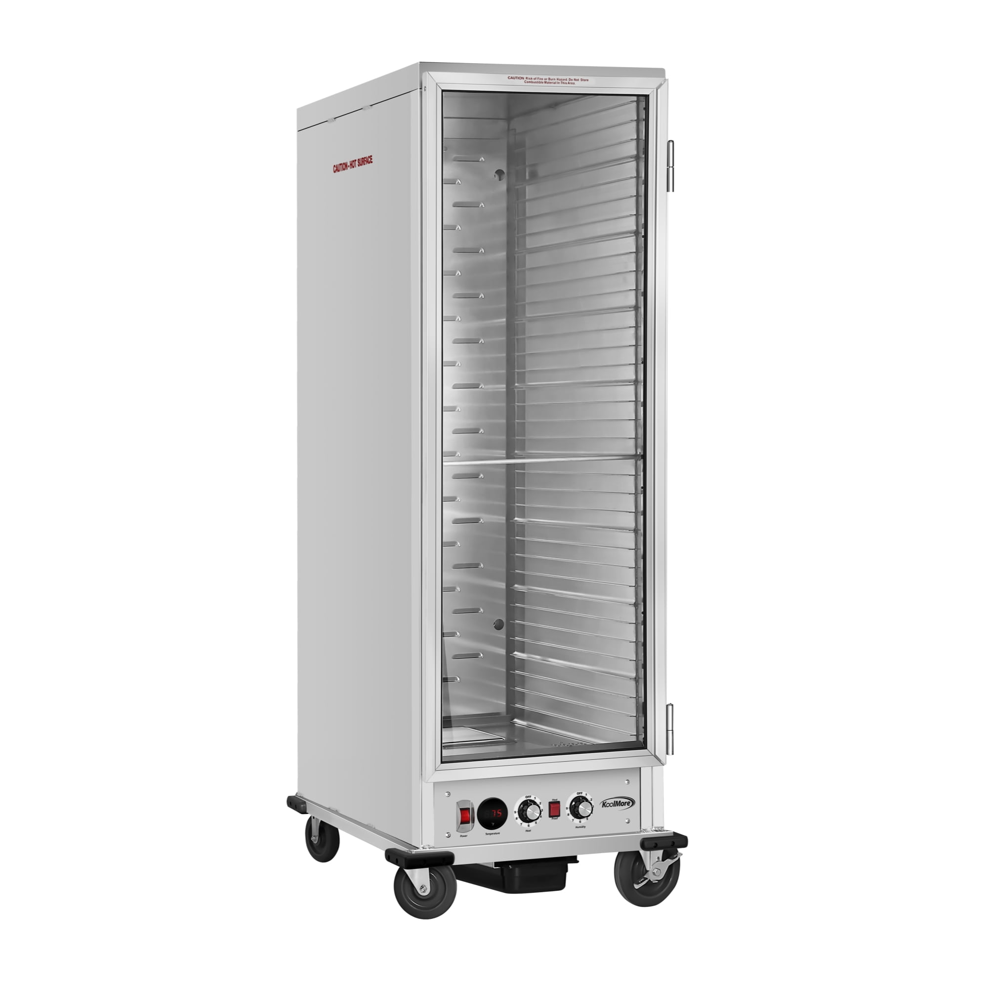 33 in. Commercial Insulated Heated Holding/Proofing Cabinet with Glass ...