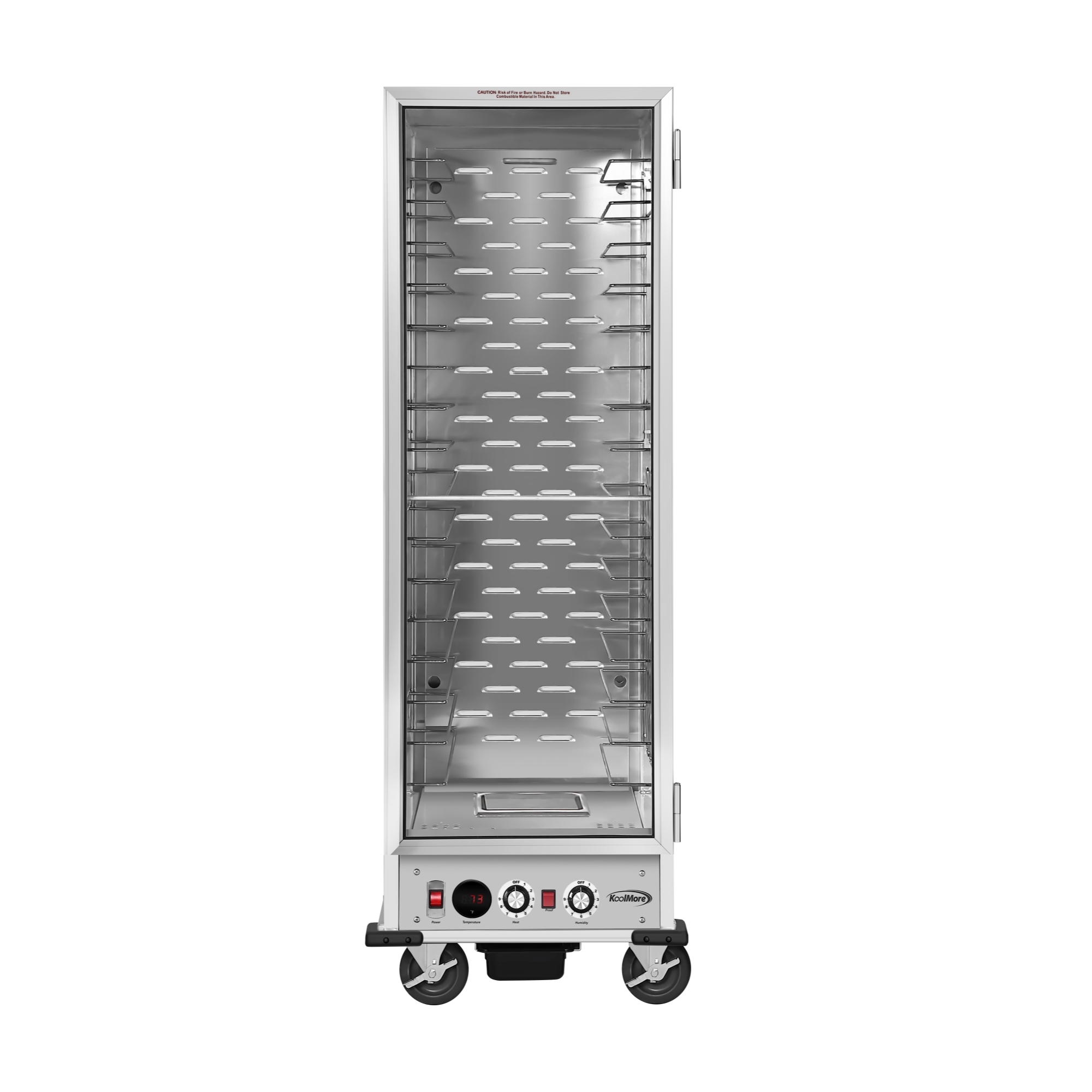 33 in. Commercial Non-Insulated Heated Holding/Proofing Cabinet with ...