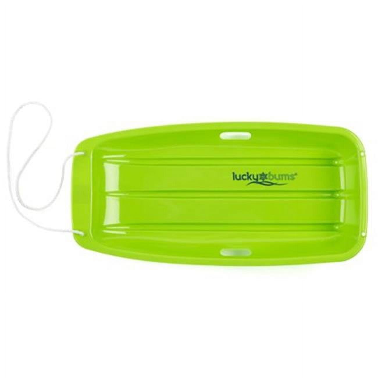 33 in. Kids Plastic Snow Sled Toboggan, Green - Walmart.com